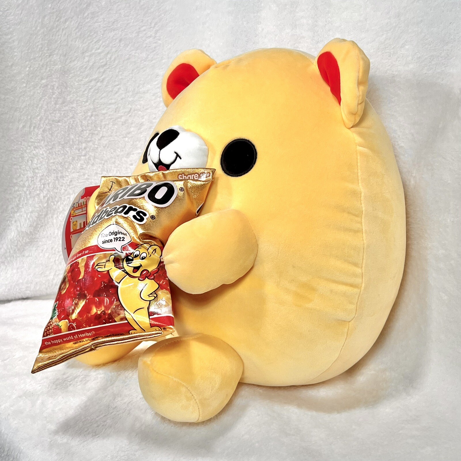 NEW Snackles Haribo Bear Nancy 14" Plush Stuffed Animal ZURU NWT Gummy ...