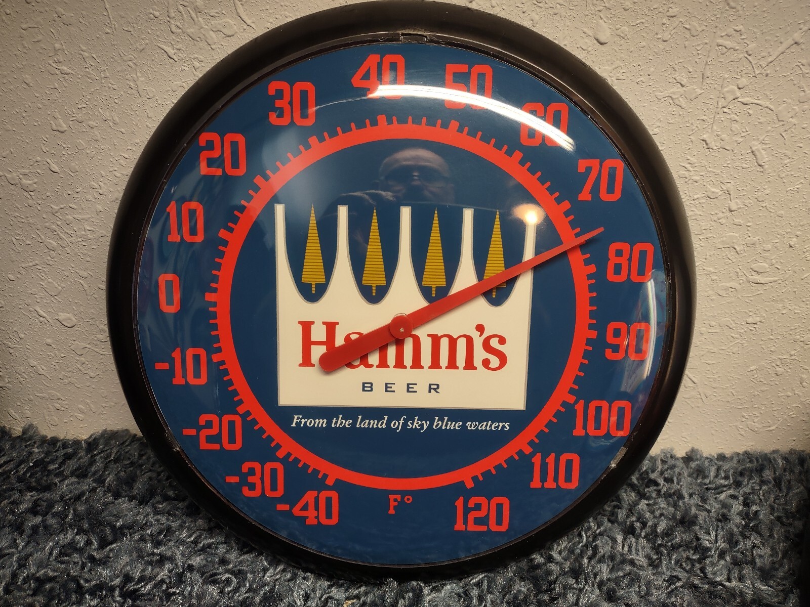 Hamm's Beer Wall Thermometer - Crown Logo | eBay