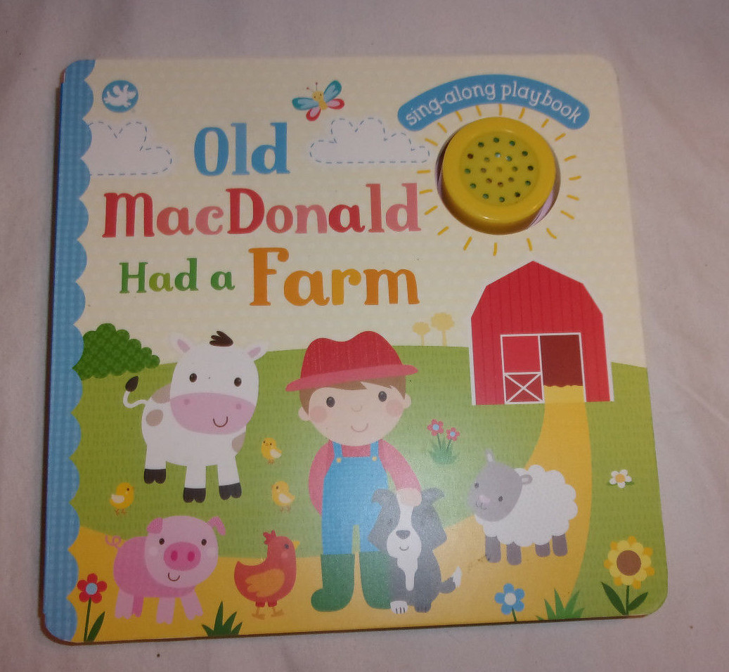 Little Learners Sing Along Playbook Musical Old MacDonald Had Farm ...