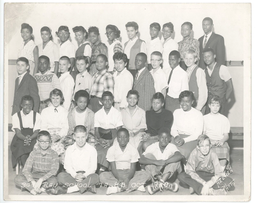 1959 Mostly African American Students at Chicago Ray School Original ...