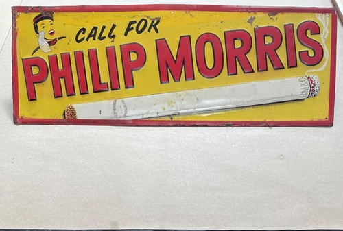 " Call for Philip Morris " Metal Cigarette Sign | eBay