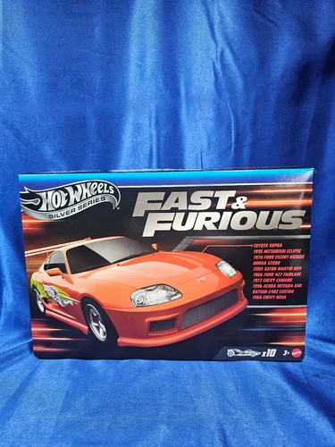 Hot Wheels Silver Series Fast & Furious 2025 Box Set of 10 Multipack ...