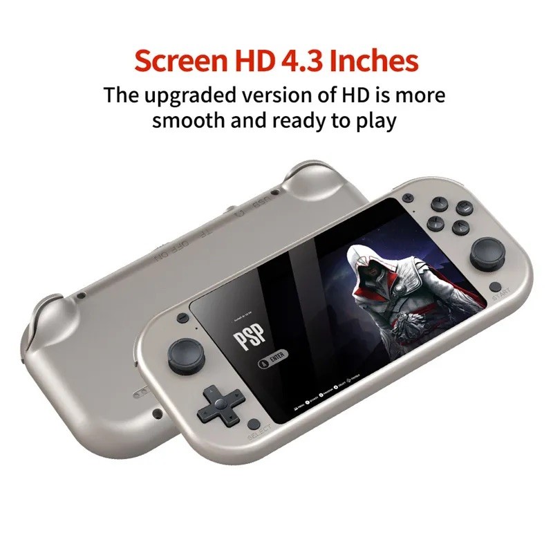 🎮Retro Game Console handheld emulator PSP/PS1/Nintendo/NS64 installed ...