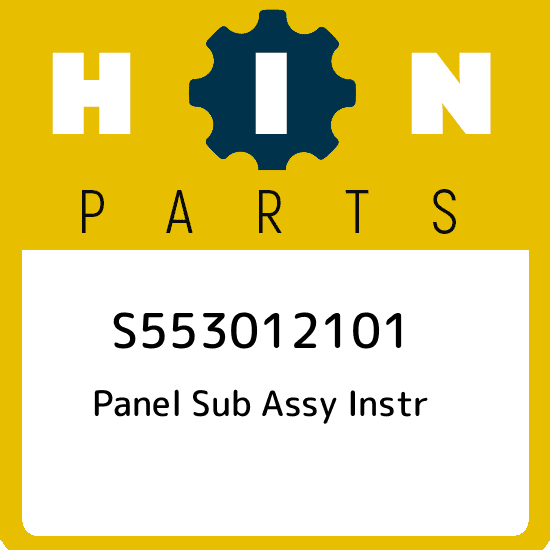 S553012101 Hino Panel sub assy instr S553012101, New Genuine OEM Part ...