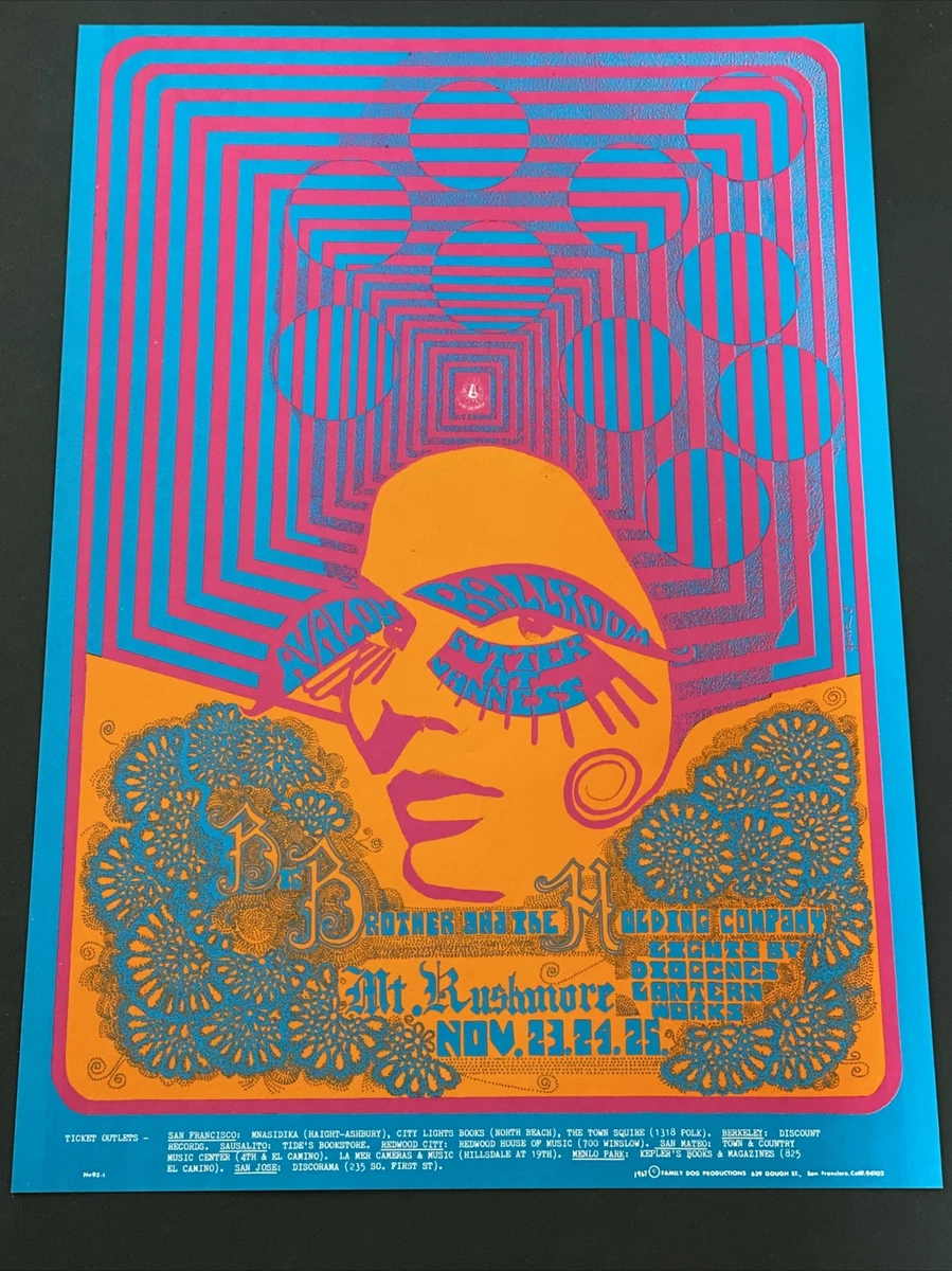 Psychedelic Concert Posters