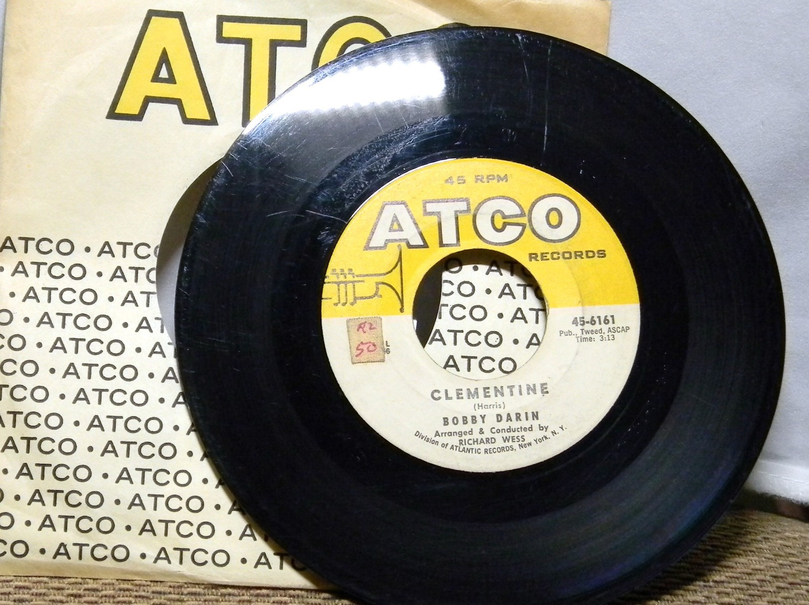 BOBBY DARIN CLEMENTINE / TALL STORY 45 RPM RECORD 044 | eBay