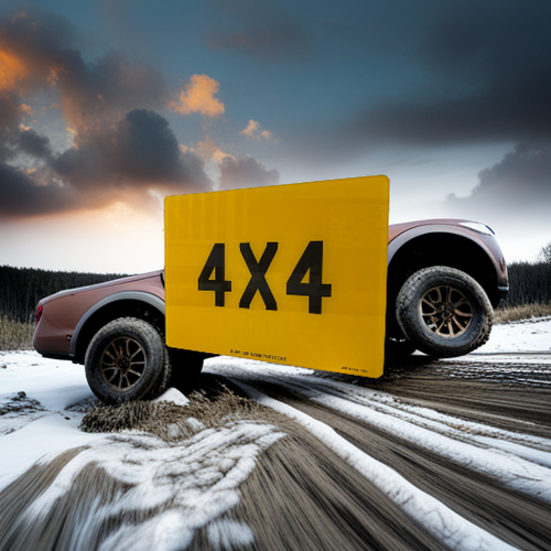 Square Number Plate - 4x4/11x8 - Premium Number Plate - MOT/DVLA ...