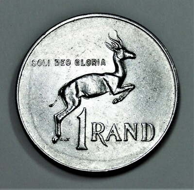 Südafrika 1 Rand 1977 - Springbock - Cu-Ni - vz / xf | eBay.de