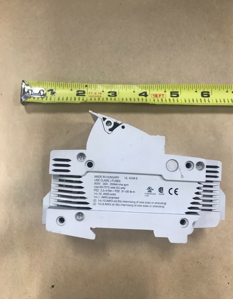 ABB E92/30SJ Dual Fuse Holder 30Amp 600V | eBay