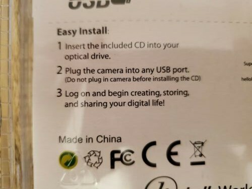 HelloWorld Digital USB Flexicam Pk-5 350k Adjustable & Compact Web ...