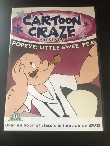 Cartoon Craze Popeye Little Swee Pea DVD Classic Animation - Kids ...