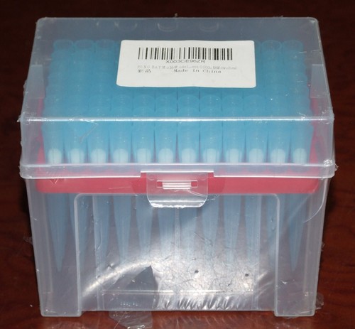 1000ul Pipette Filter Tips with Rack - 96 Pieces | eBay