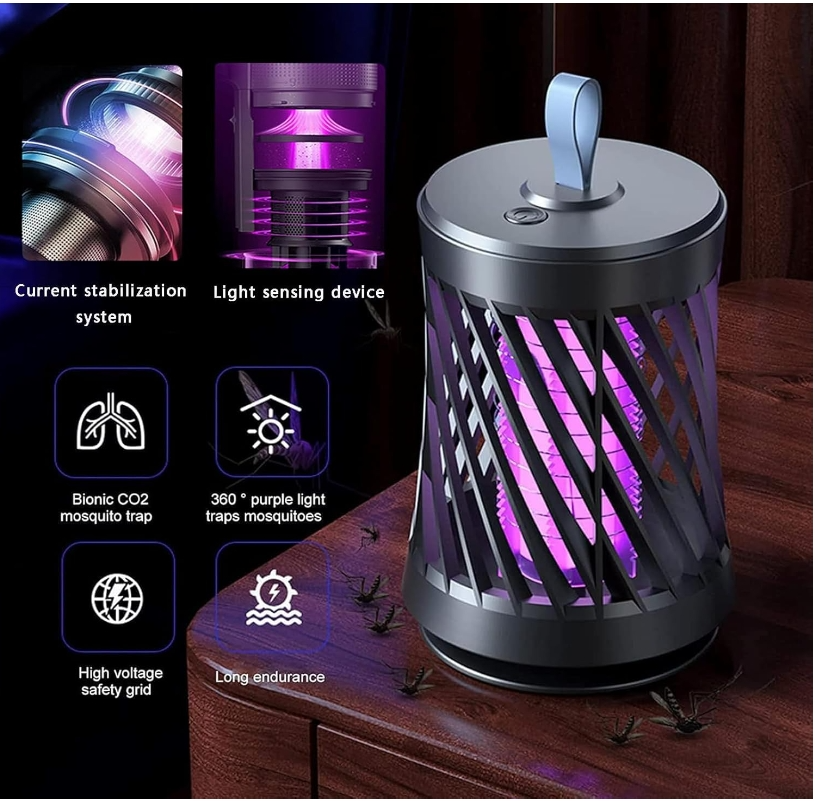 Electric Mosquito Insect Killer LED Light Fly Bug Zapper Trap Pest ...