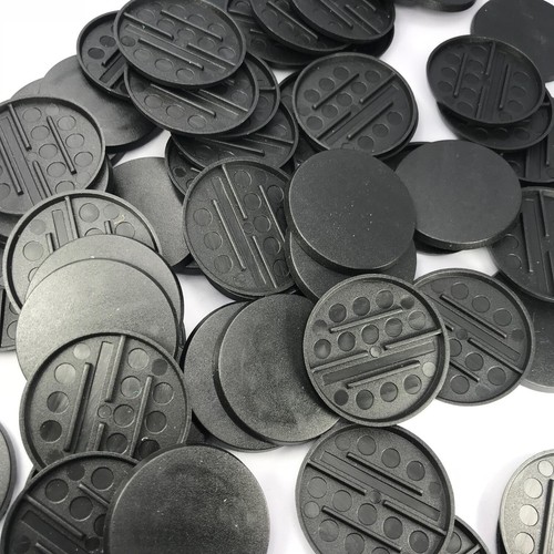 40mm Round Bases 50mm New Plastic - Ideal Wargaming Wargames AOS ...