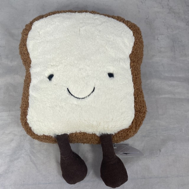 Toast Bread Slice 11" Plush Figure by Jellycat Amuseables for sale ...