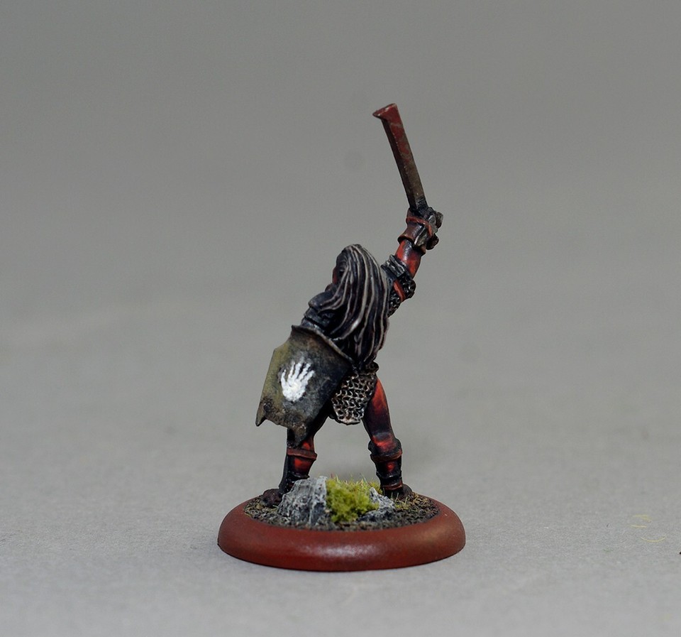 Uruk Hai Captain Pro Painted Lotr lord of the rings mordor isengard ...