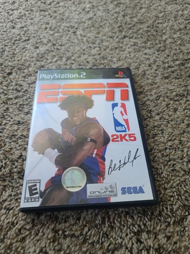 ESPN NBA 2K5 (Sony PlayStation 2, 2004) PS2 Complete with Manual ...