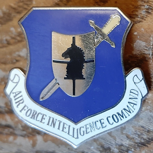 Insigne US USAF Air Force Intelligence Command 1991 ORIGINAL ...