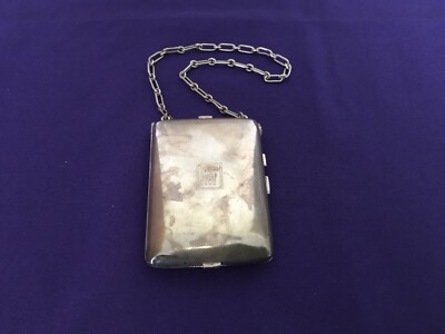 Tiffany Antique Sterling Silver Coin-Compact Powder Purse Dance Card ...