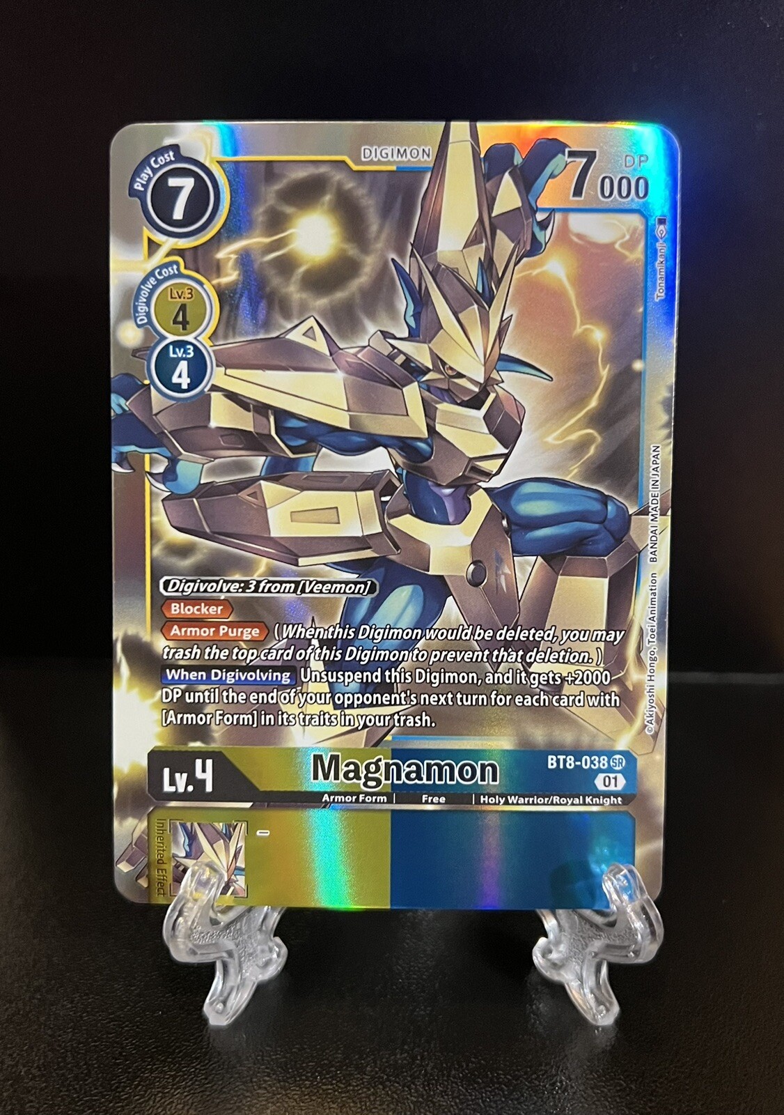 Digimon+CCG+Magnamon+BT8-038+Regular+Super+Rare for sale online | eBay