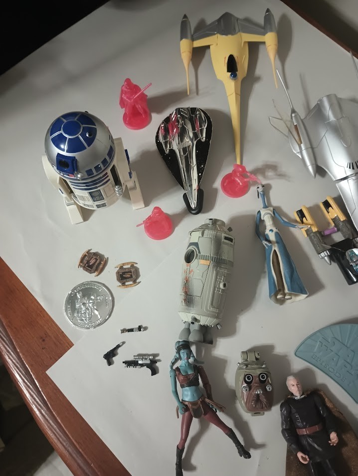 Vintage 1990s-2000s Star Wars Action Figure/Mixed Lot w/ Weapons! | eBay