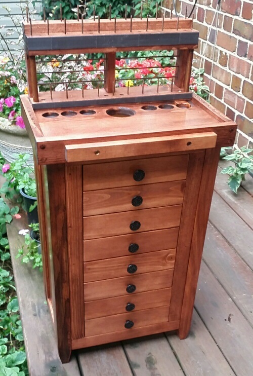 PORTABLE FLY TYING TABLE benches desks TROUT bass Fly Fishing flies ...