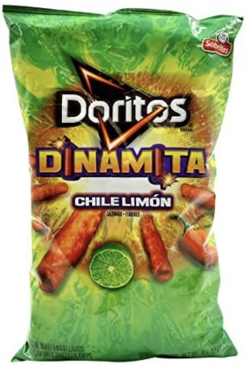 Nuevos Doritos Habaneros Dinamita Chips