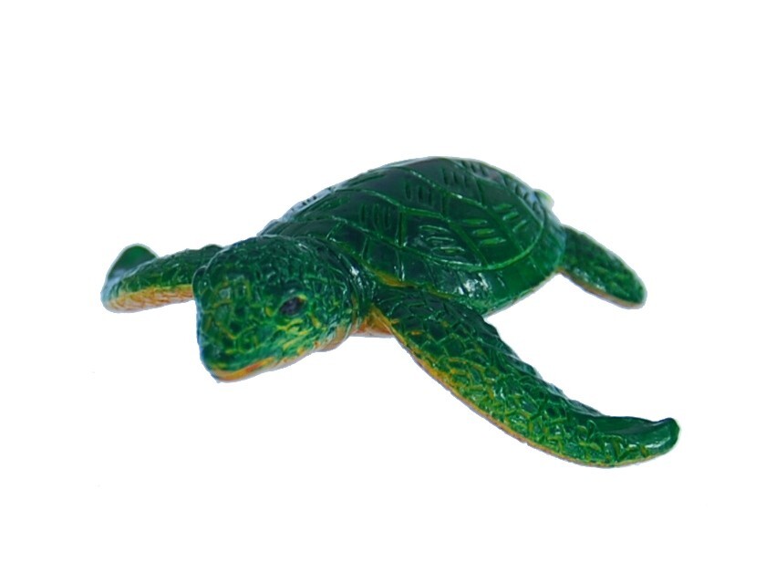10x Turtle Water Turtle Display Figure Miniblings Rubber Animal Sea | eBay