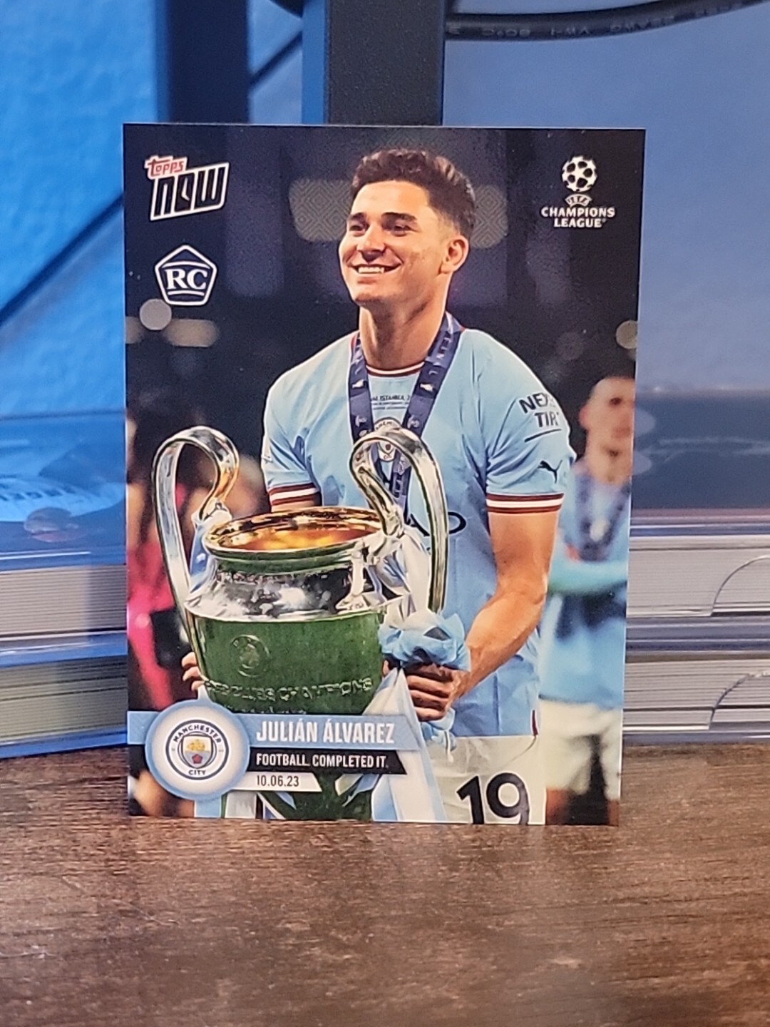 2023 Topps Now UCL RC #124 - Julian Alvarez Rookie Card- Manchester ...