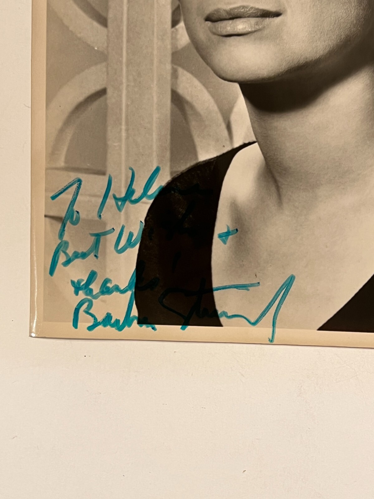 Barbra Streisand Early Hand Signed Autographed 8 x 10 Photo | eBay