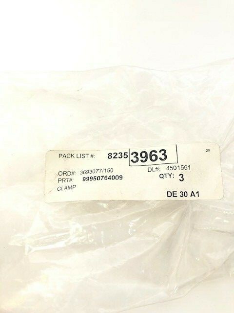 Genuine Porsche Clips for Rocker Panel - Set of 3 - 999 507 640 09 | eBay