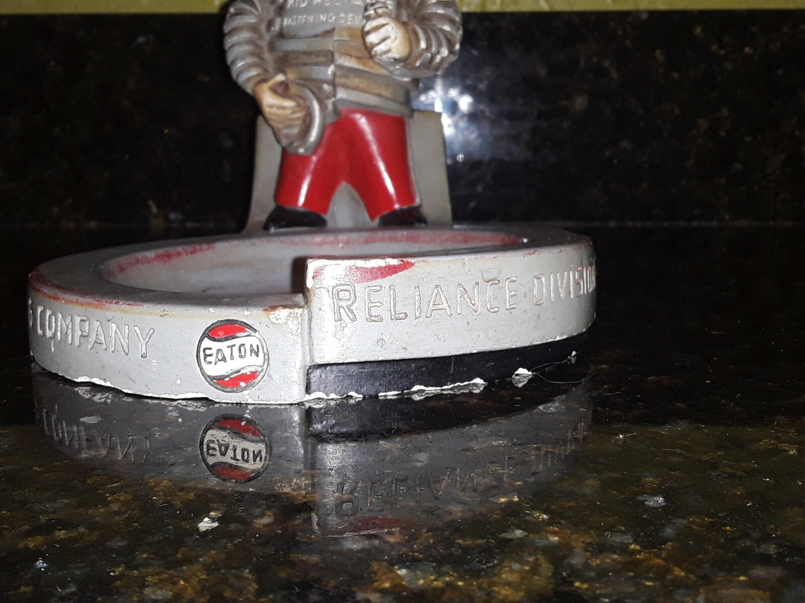 "Kid Reliance" Vintage Advertising Figure Ashtray, Eaton MFG ...