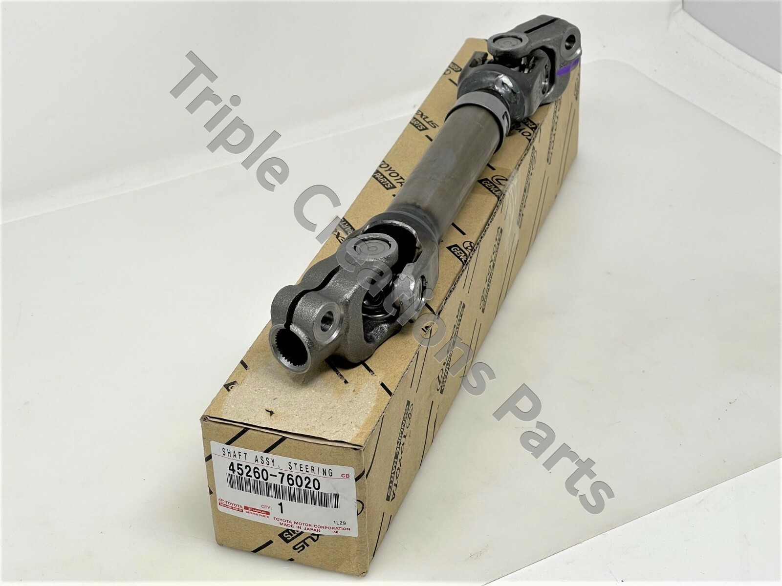 TOYOTA GENUINE 45260-76020 SHAFT ASSY, STEERING INTERMEDIATE NO.2 OEM ...