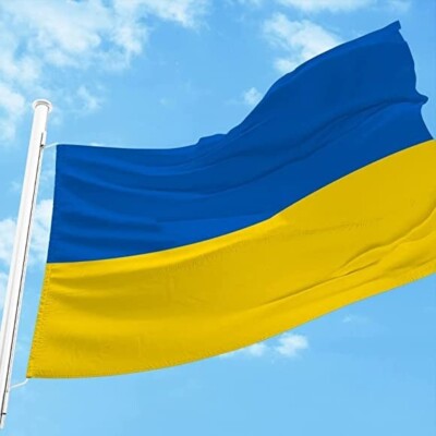 Ukraine 2' x 3' Outdoor Nylon Flag Made in the USA Hand Sewn High ...