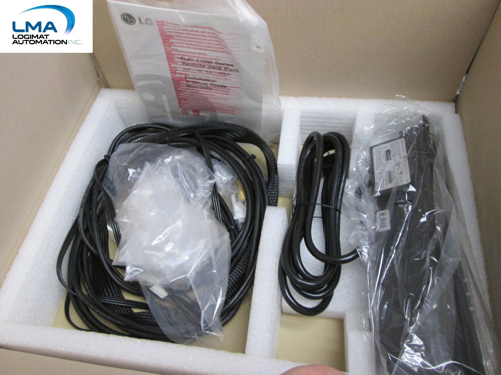 LG RJP-110W AUDIO VIDEO TERMINAL EXPANSION REMOTE JACK PACK PANEL DVI ...