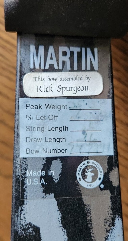 Martin Archery Compound Bow Lynx Sport Shooting 25-35lb Peak Weight 26 ...
