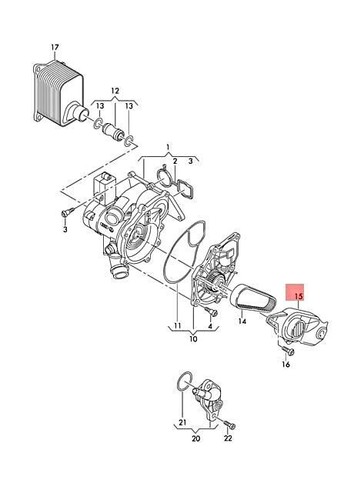 NEW AUDI A6 AVANT S6 QUATTRO A6L A7 SPORTBACK AUDI COOLANT HOSE ...