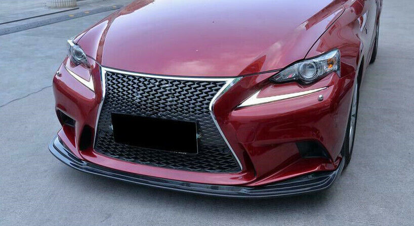 Fit For Lexus IS250 IS350 IS300 F-Sport 14-2016 Glossy Black Bumper Lip ...
