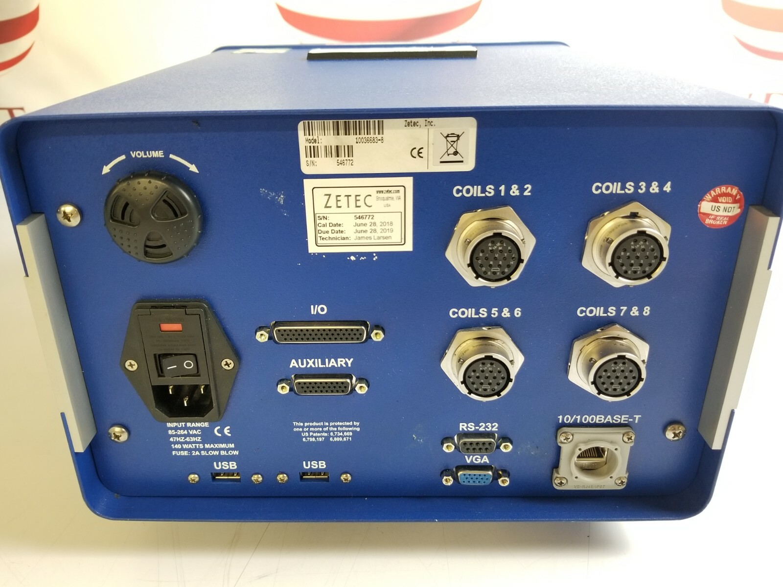 ZETEC MIZ-28 EDDY CURRENT NDT FLAW DETECTOR Olympus Tube Inspection | eBay