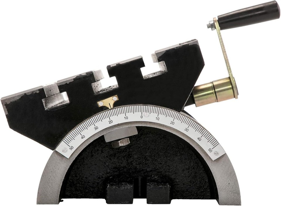 Tilting Milling Table 7x5inch Tilting Angle Machine 0-90°Adjustable ...