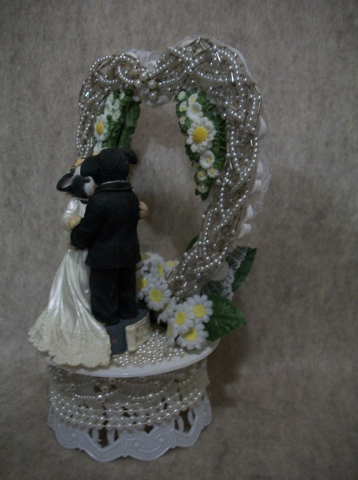 Bride and Groom - Wedding Cake Topper- Mary Moo Moo Cow Figurine | eBay
