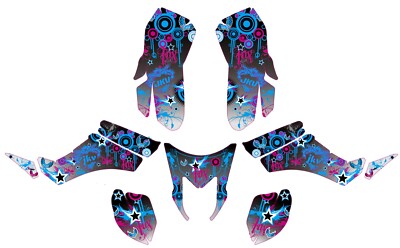 Fits Suzuki QuadSport Z250 graphic kit ltz 250 z 250 decals stickers ...