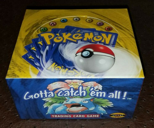 Pokemon Base Set Shadowless Booster Box (Factory Sealed) | eBay