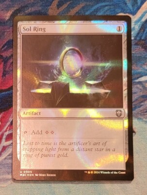 *IN HAND* 1x Sol Ring - Ripple Foil MTG Modern Horizons 3 MH3 NM | eBay UK