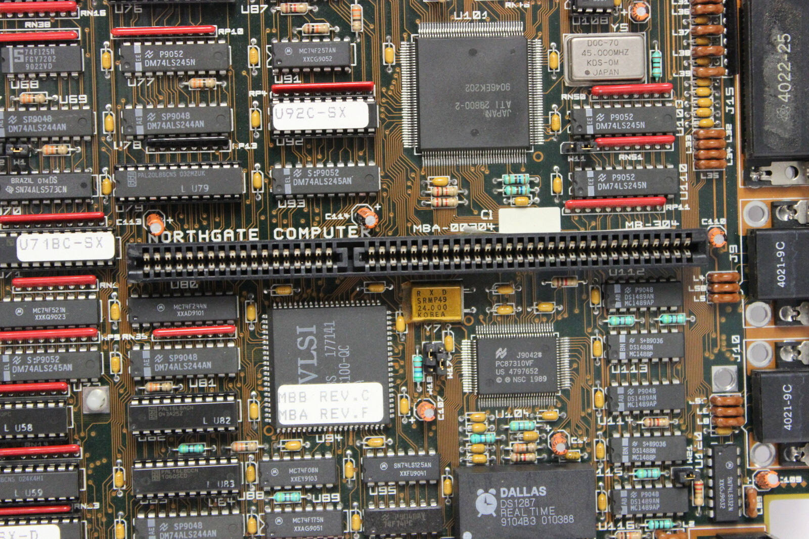 NORTHGATE COMPUTER MBA-00304 SYSTEM BOARD SLIMLINE 316SX 386SX 16MHZ ...