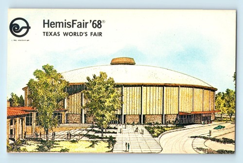 Hemisfair Texas World's Fair 1968 GE Convention Center Arena San Ant ...
