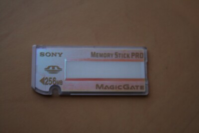 SONY MEMORY STICK PRO 256 MB MAGIC GATE FOR CAMERAS / CAMCORDERS / PSP ...