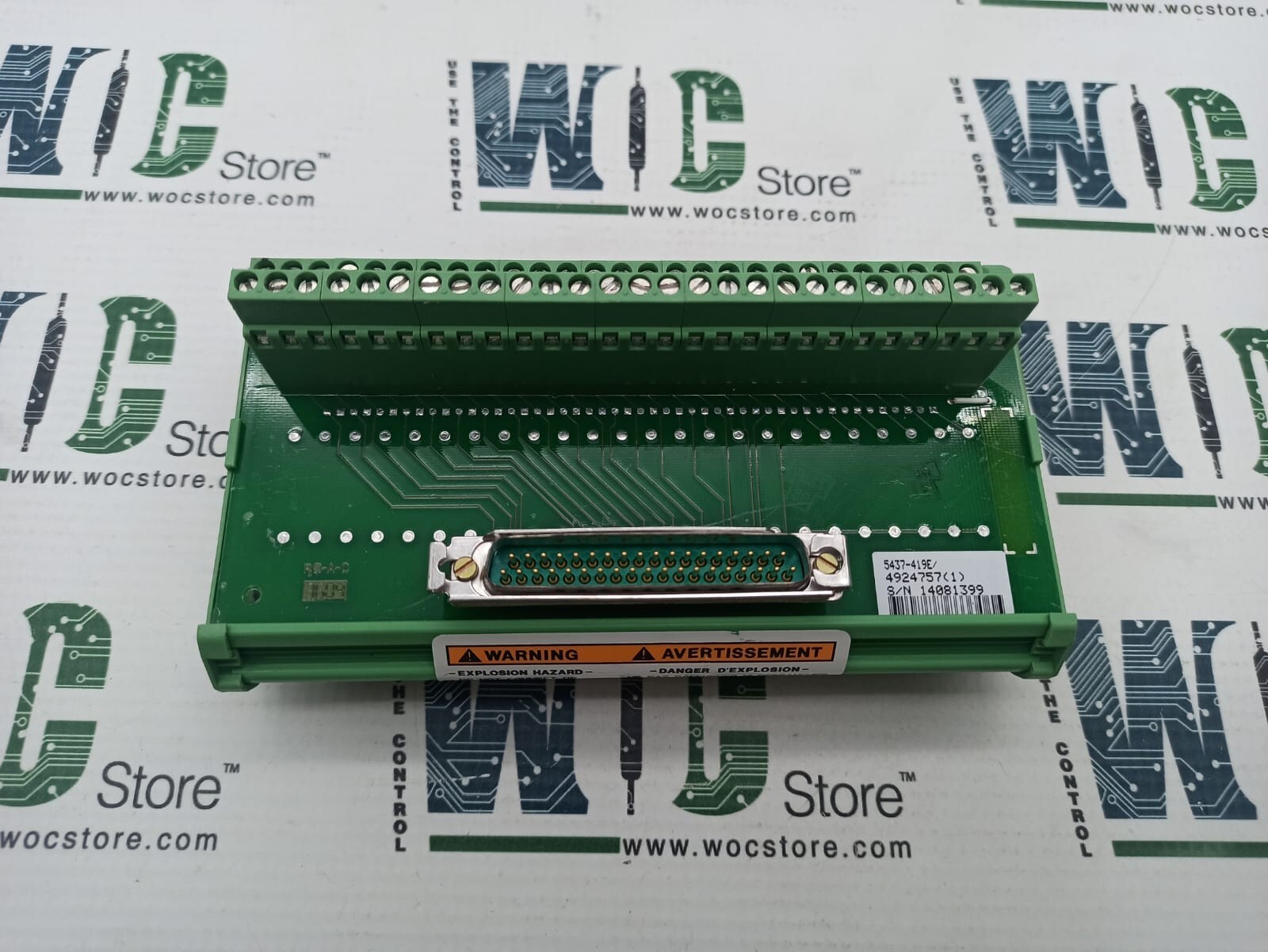 5437-419 REV E WOODWARD NETCON 24 CHANNEL FTM for sale online | eBay