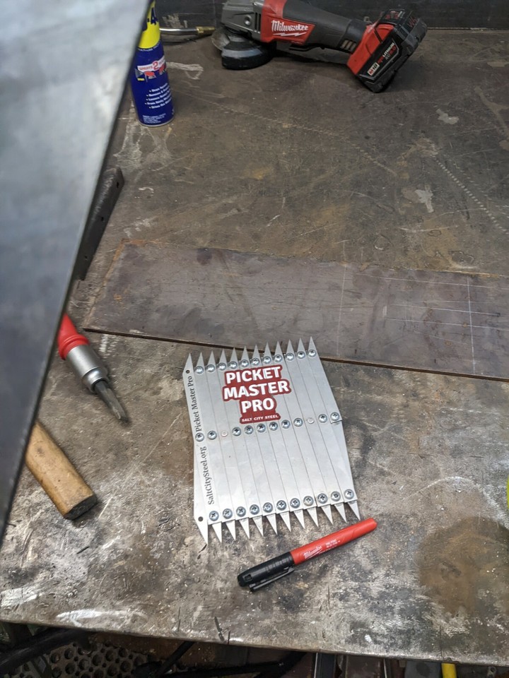 Picket Master Pro 12 point The Equal Spacing Layout Tool. | eBay