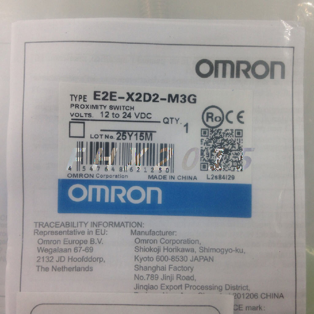 OMRON PLC E2E-X2D2-M3G Sensor | eBay